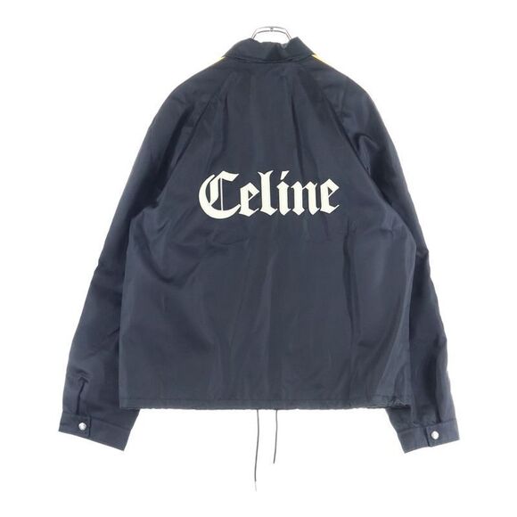 Celine | Jackets & Coats | Celine 25ss Logo Embroidered Nylon Zipup ...
